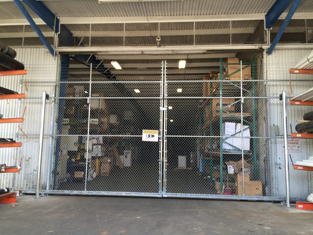 Warehouse Double Sliding Security Gate - DuraGates : The one-stop ...