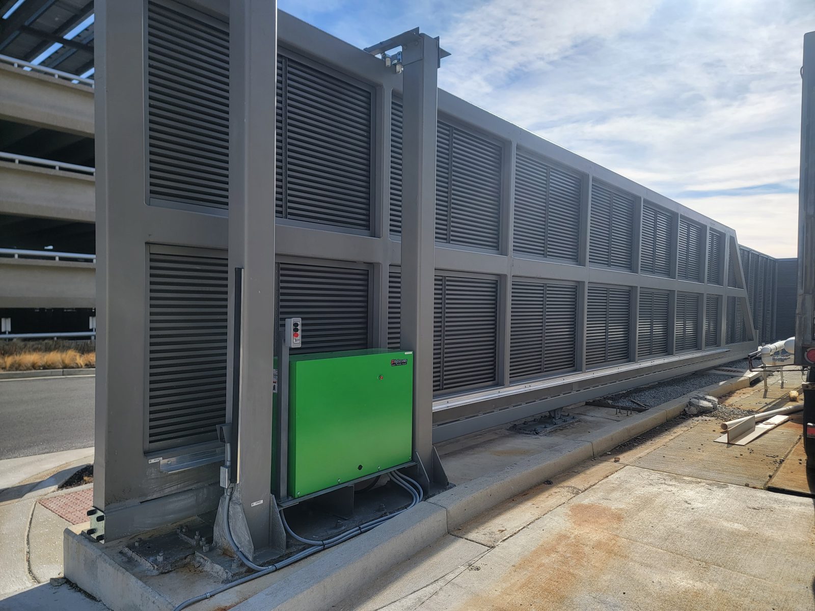 Heavy Duty Gate at Hospital Loading Dock - DuraGates : The one-stop ...